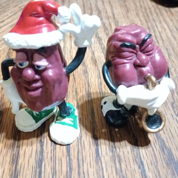 Calras | Toys | 2 California Raisins Pvc Collectible Figures | Poshmark
